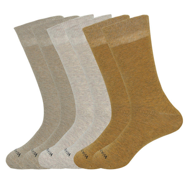 MEN'S PATTERNED DRESS SOCKS 6PACK | Wander Group