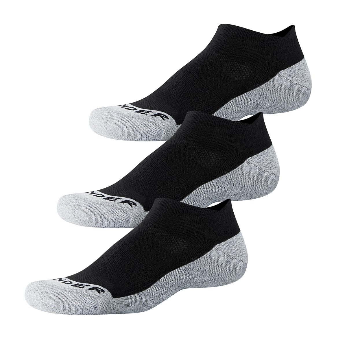 Jean Vest Woman Men's Quick Dry Merino Wool Blend Socks 2-Pack - Low ...